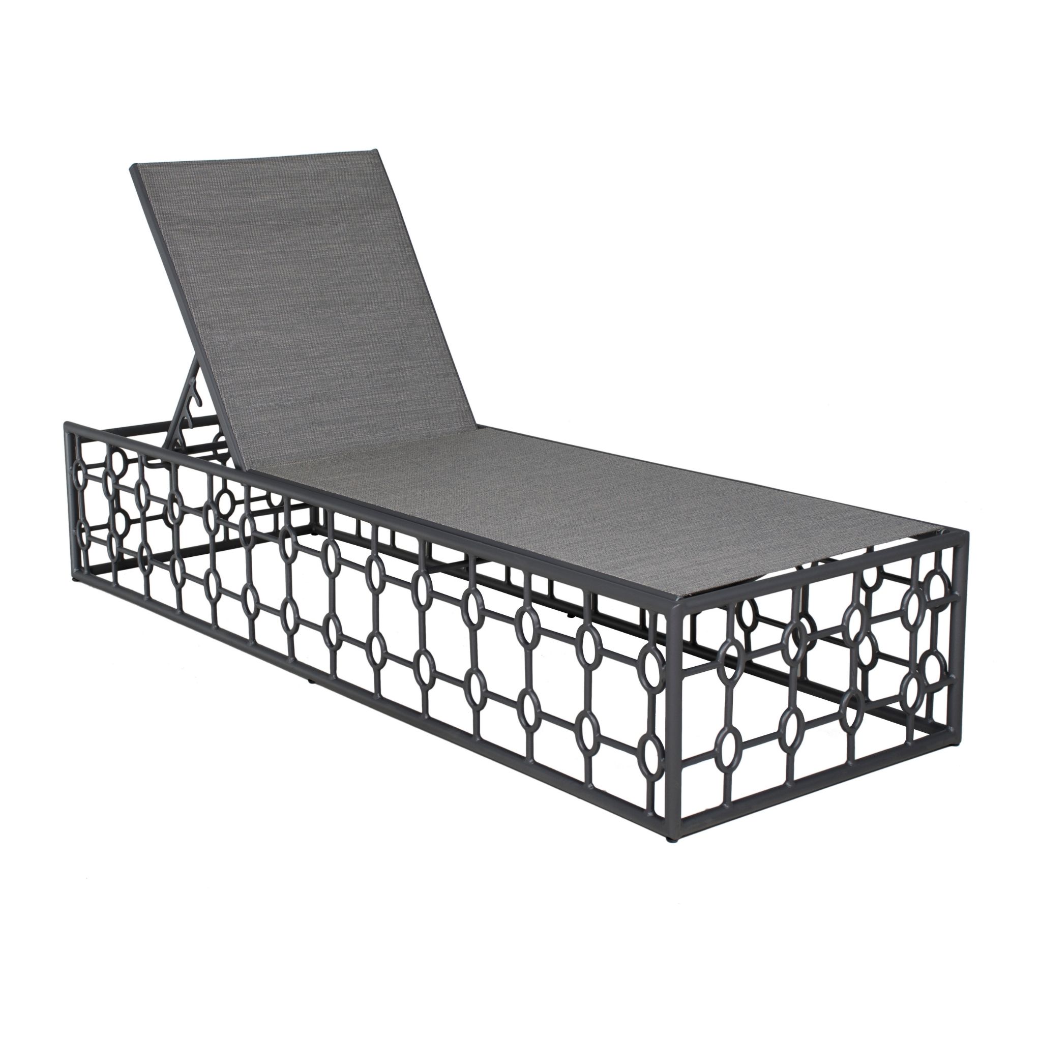 Miami Padded Sling Chaise Lounge - Sunbrite Outdoor Furniture