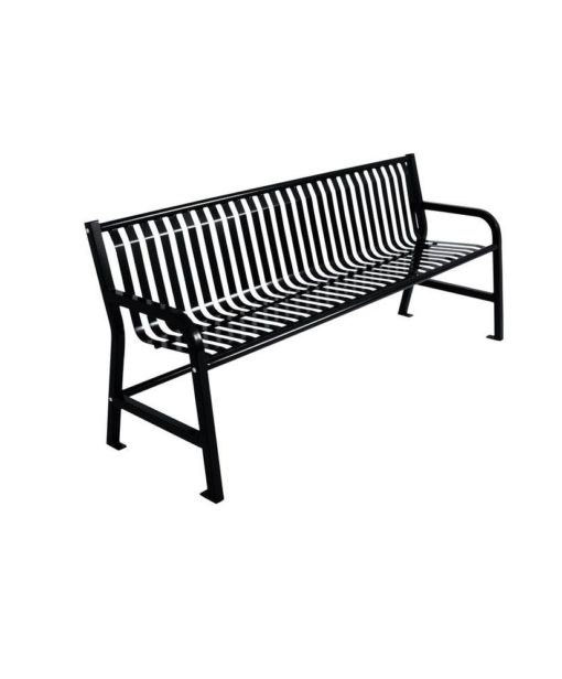 Jackson Series Vertical Slat Bench - Sunbrite Outdoor Furniture